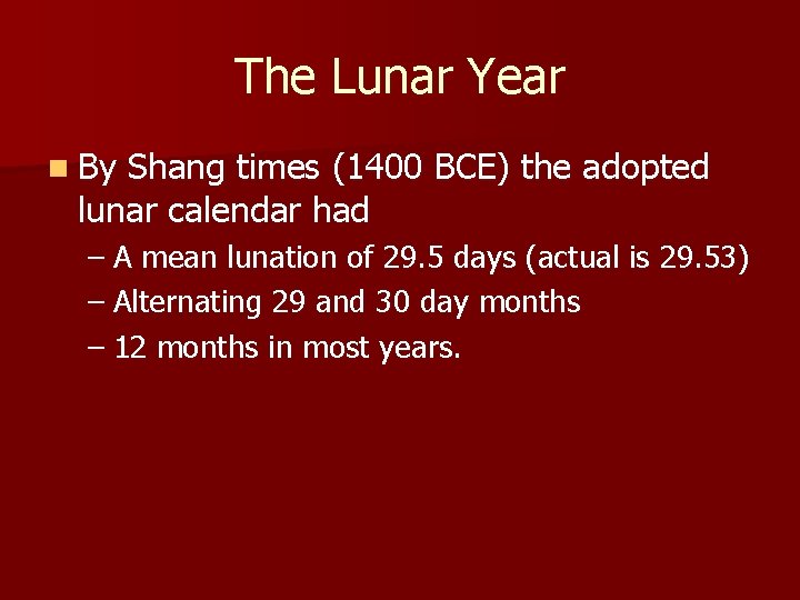 Chinese Astronomy 2000 BCE to 1000 CE Why