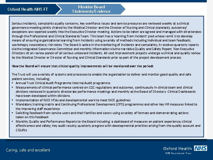 Forward Plan Strategy Board Statement Evidence May 29