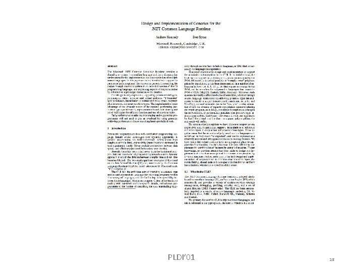 CSE 6305 Programming Languages and Systems Programming languages