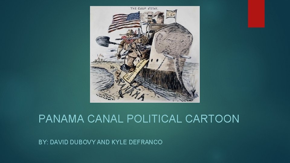 PANAMA CANAL POLITICAL CARTOON BY DAVID DUBOVY AND