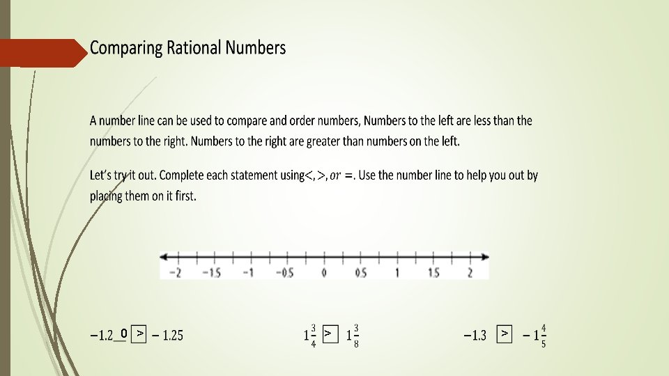 Chapter 2 Big Idea Rational Numbers and Equations
