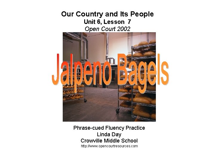 Our Country and Its People Unit 6 Lesson