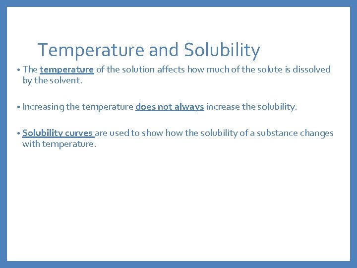 SOLUTIONS Chapter 22 What is a solution A