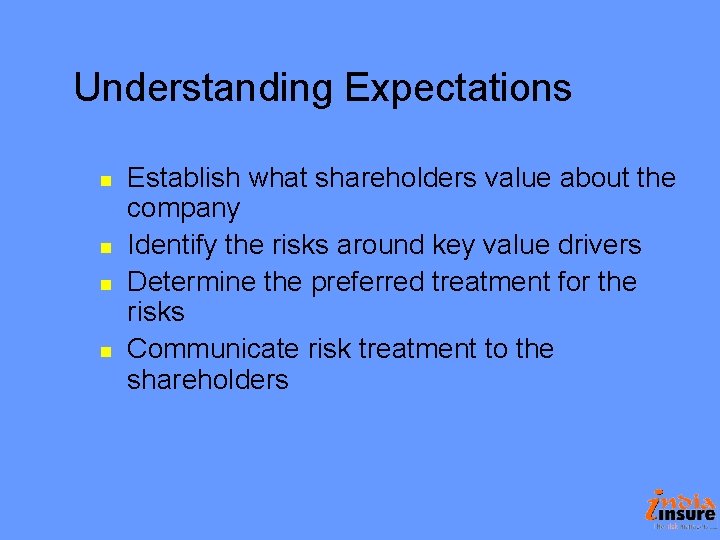 RISK MANAGEMENT JOURNEY OR DESTINATION What is Risk