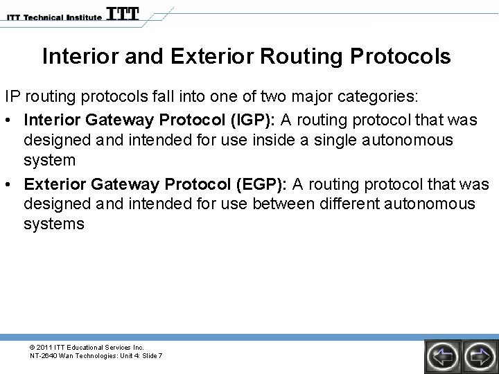 Unit 5 Routing IP Troubleshooting and EIGRP Chapters