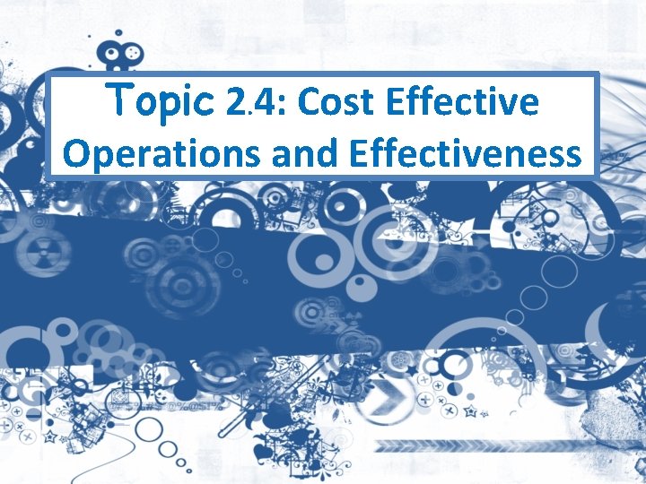 Starter Activity Complete the worksheet provided by your