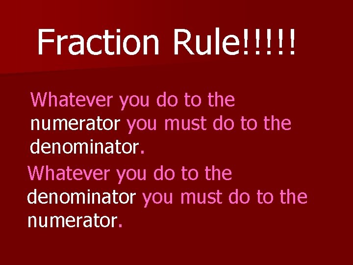 EXPLORING FRACTIONS 1 A Fraction Has Two Parts