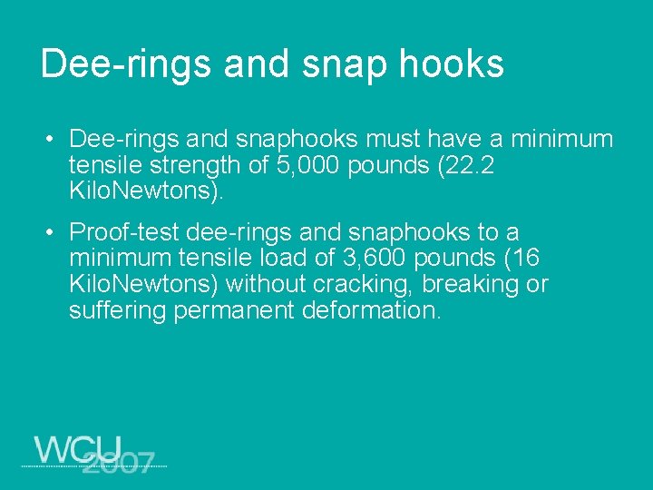 Preventing slips trips and falls Objectives List the