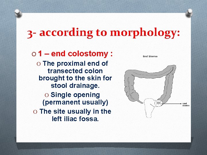 Colostomy Prepared by Baraah Yaseen Jafar Meshal Ehab
