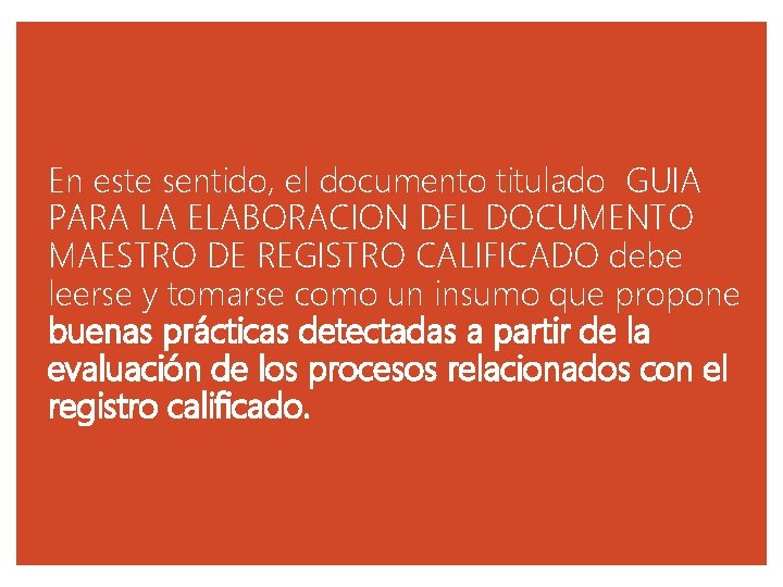 Propuesta para la elaboracin del documento maestro en