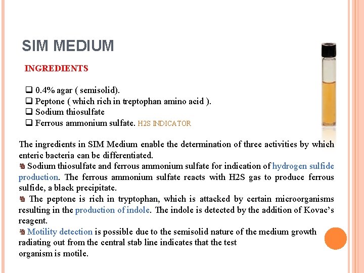 MEDIA PREPARATION AND STERILIZATION A MEDIUM IS STERILIZED