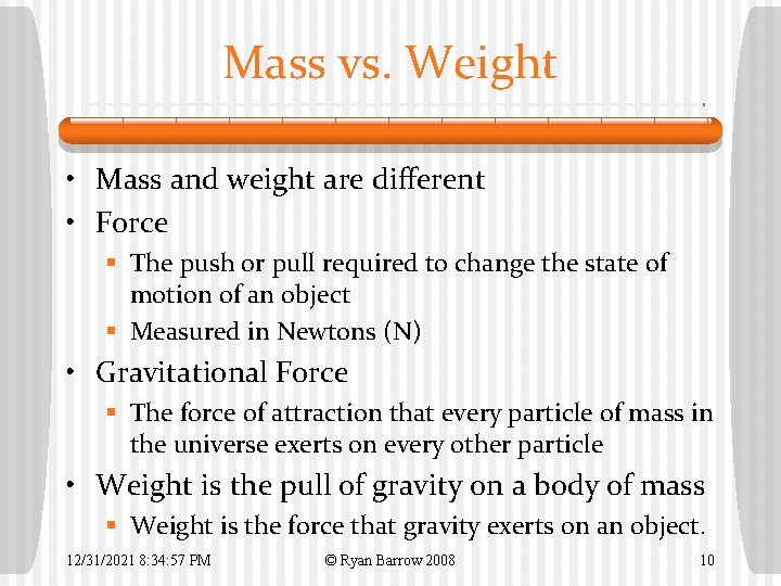 The International System of Units Conversions Packet 7