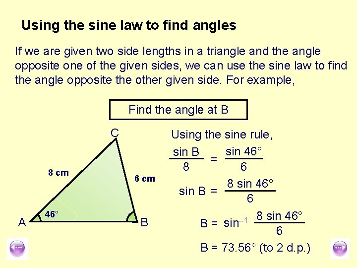 Starter Construct accurately two different triangles with sides