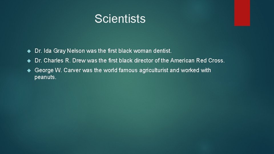 THE CELEBRATION OF BLACK AMERICANS Father of Black