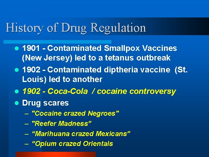 The Regulation of Human Drugs 1700 1938 What