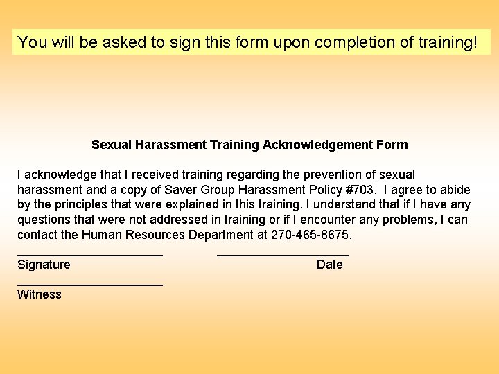 Sexual Harassment Prevention Facts About Sexual Harassment A