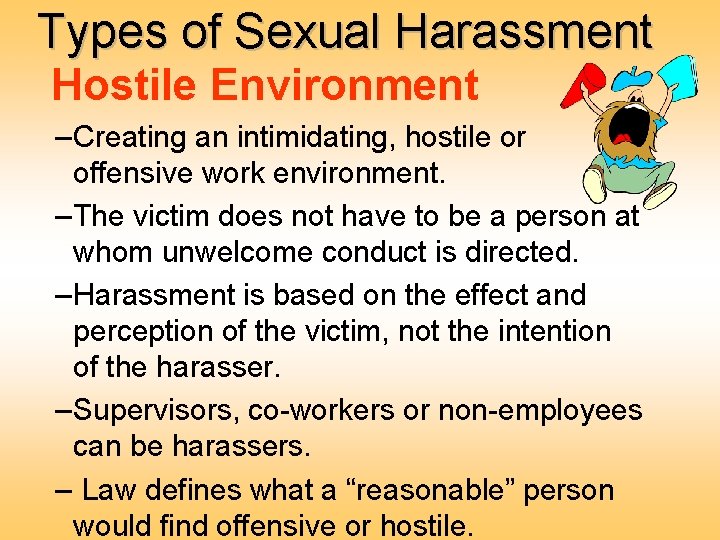 Sexual Harassment Prevention Facts About Sexual Harassment A