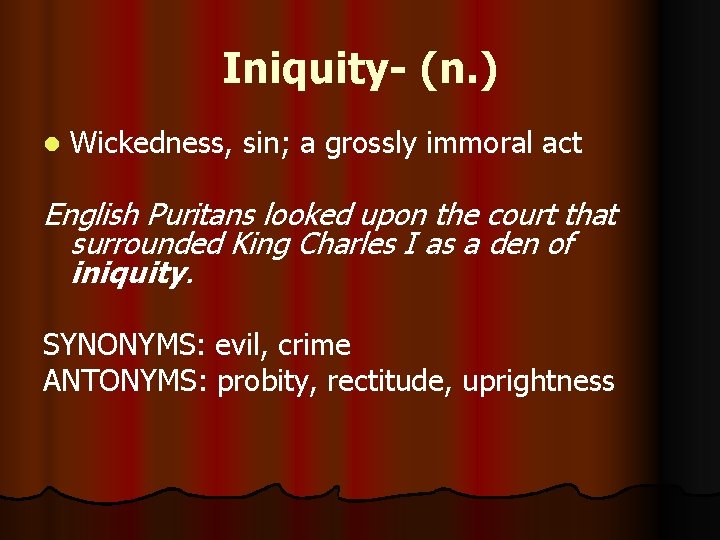 Unit 15 Vocabulary Featuring William Shakespeares The Tragedy