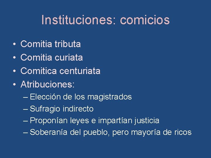 LA REPBLICA ROMANA Latn 4 ESO Clases sociales