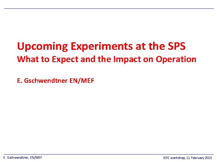 Upcoming Experiments at the SPS What to Expect