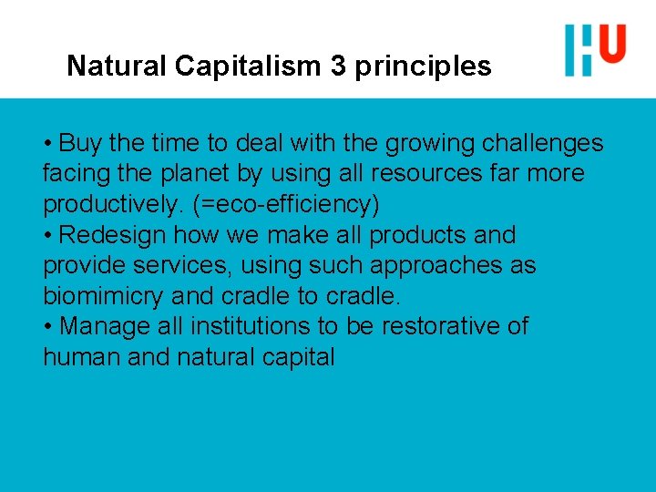 Sustainable Business Models class 4 Circular Economy Lecturer