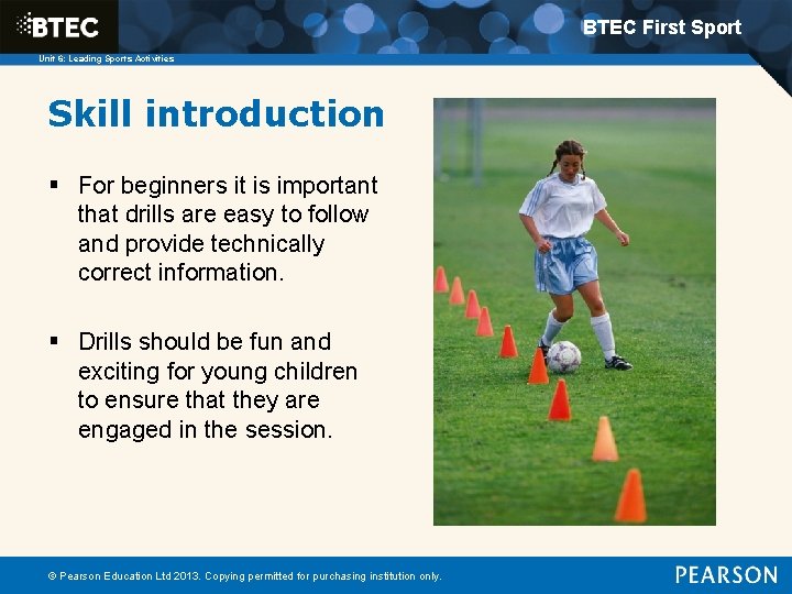 BTEC First Sport Unit 6 Leading Sports Activities