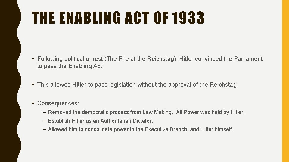 THE USE OF FORCE OF HITLER HOW HITLER