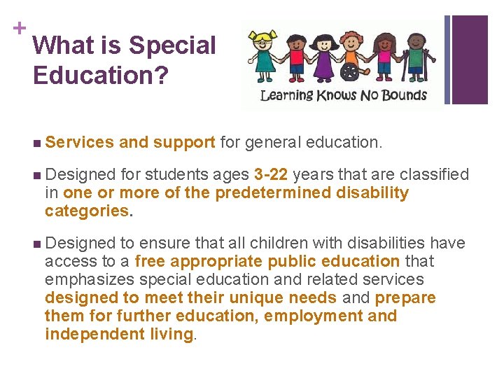 Supporting Students with Special Needs Vikki Costa University