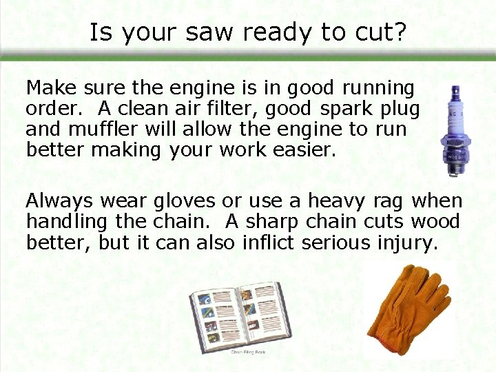 Chain Saw Safety Chain Saw Injuries There were