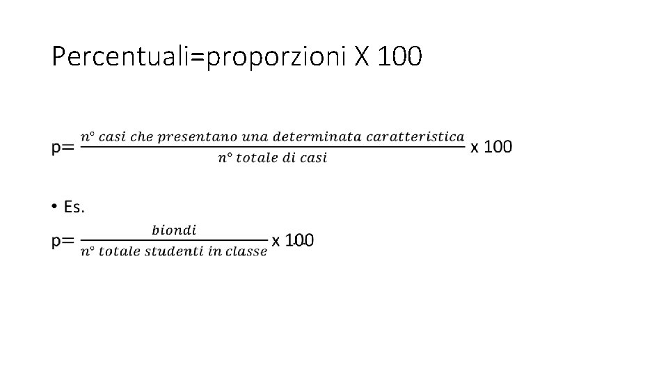 Cos una tabella La tabella una rappresentazione grafica