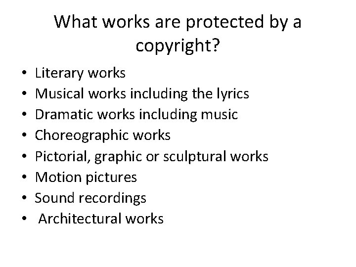 Copyright By Johnny Stecovich What is a Copyright