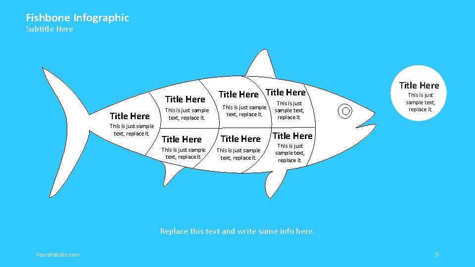 Fishbone Infographic Simply copypaste the slides or the