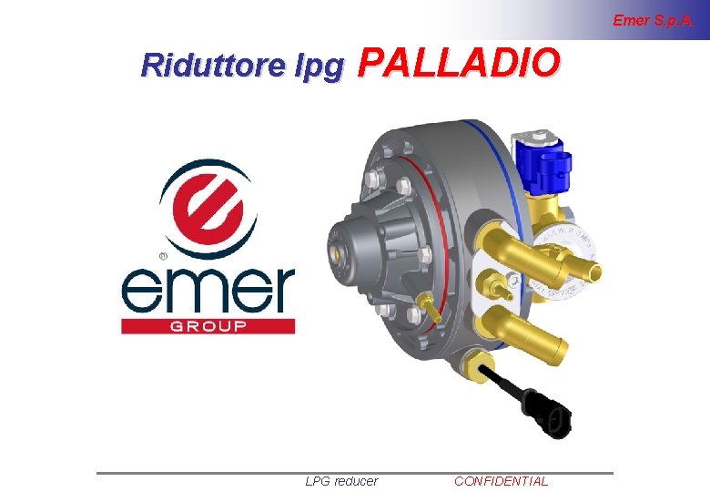 Emer S p A Riduttore lpg PALLADIO LPG