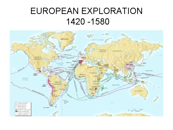 Fellow citizens we cannot escape history EUROPEAN EXPLORATION