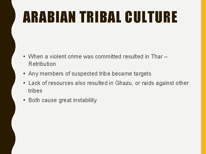RISE OF ISLAM THE ARABS Semitic Tribe Traced