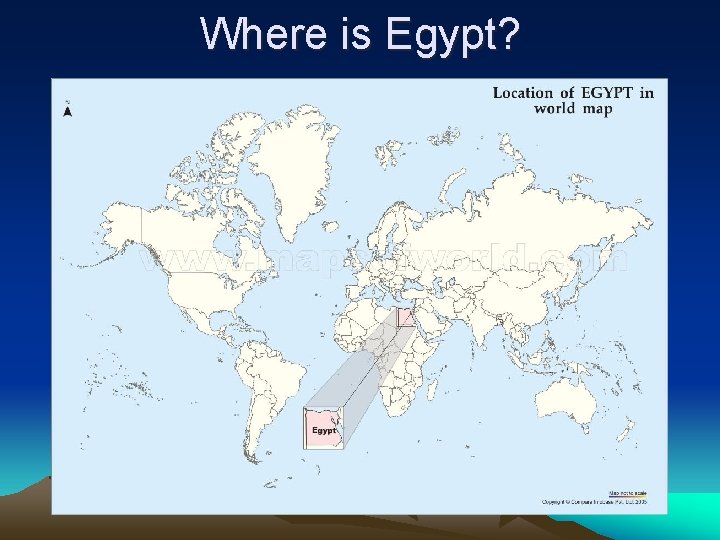 The Nile River Ch 5 1 Where is