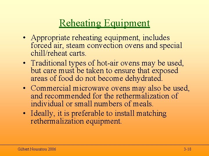 NUTRITION L 3 COOK CHILL and COOK FREEZE