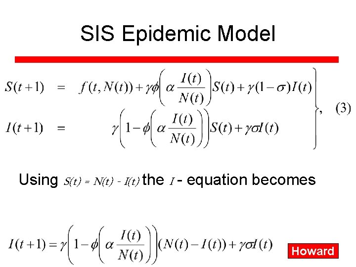 Epidemic Attractors In Periodic Environments AbdulAziz Yakubu Howard