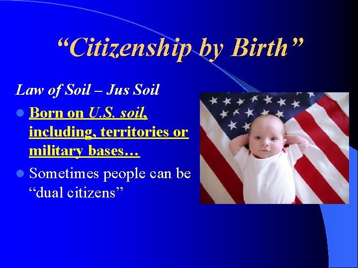 Becoming a Citizen BELLRINGER l Number 1 through