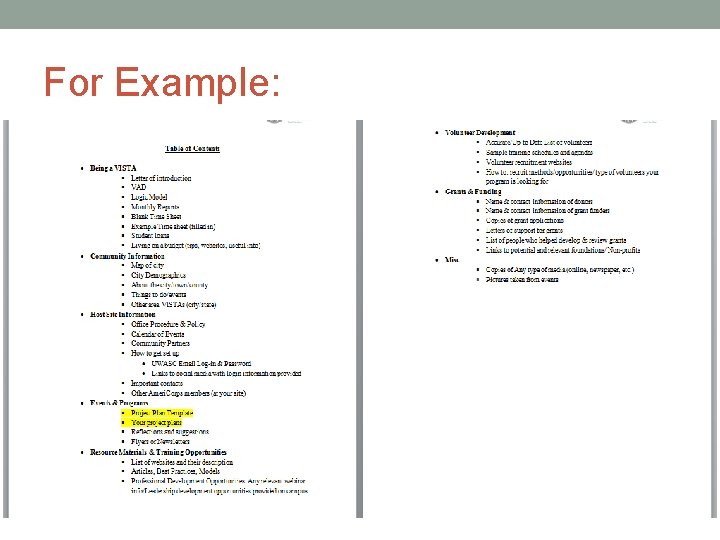 ORGANIZING YOUR SUSTAINABILITY BINDER How to get started