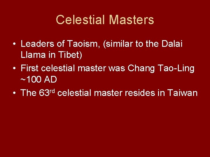 Chinese Religion China was Polytheistic Three belief systems