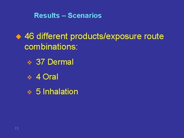Hazard and Exposure Screening Methods for HPV Categories