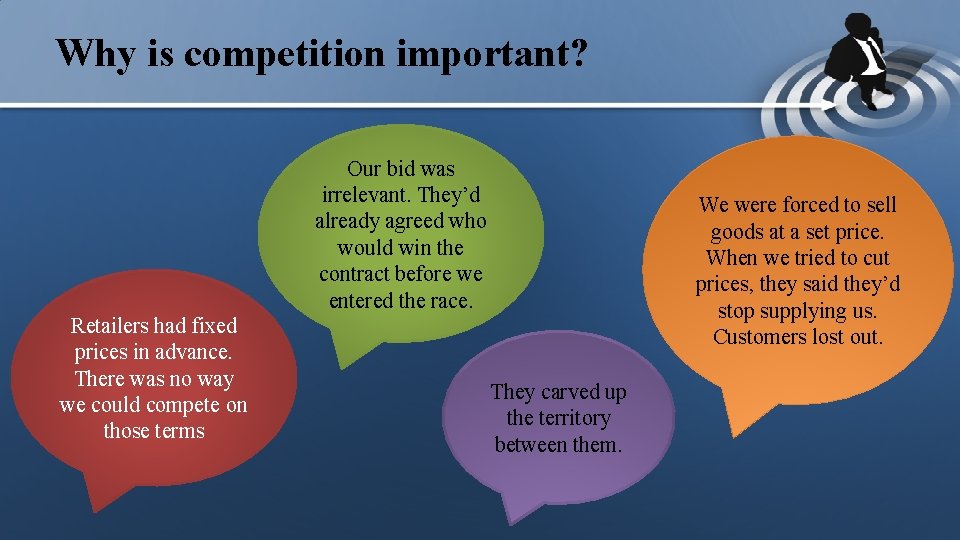 Competition law Levelling the field Learning objectives Why