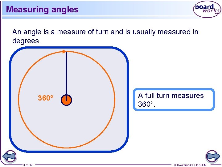 G 22 Angles and bearings This icon indicates