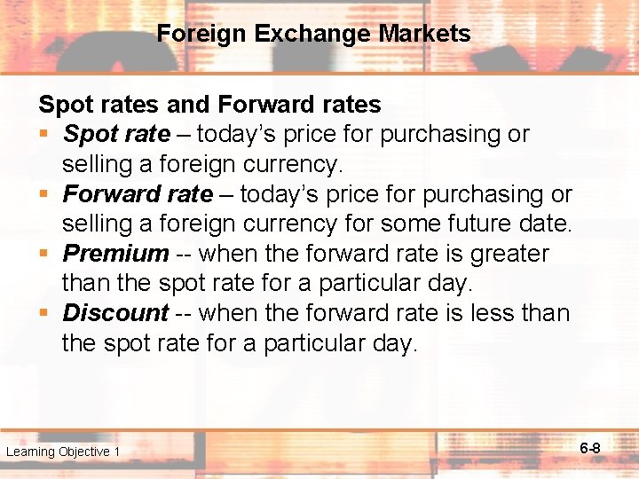 Chapter 6 7 Foreign Currency Transactions and Hedging