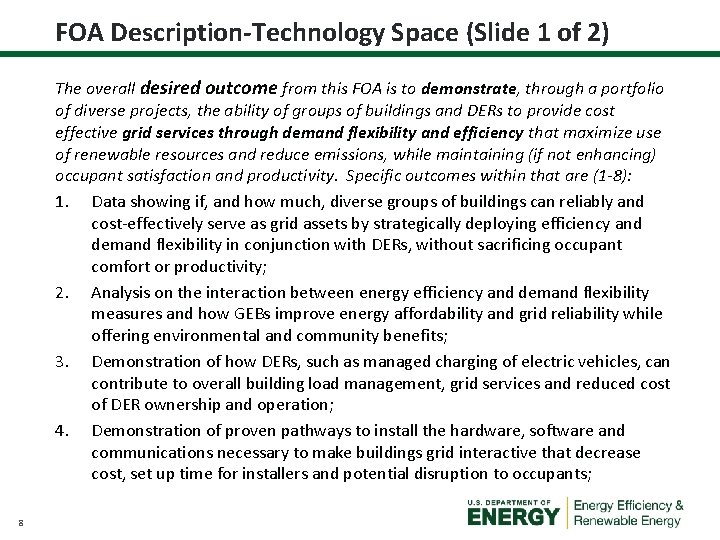 Connected Communities CCPilots FOAee doe gov FOA Webinar