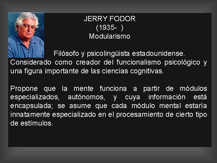 Enfoques del desarrollo cognitivo y lingstico Que los
