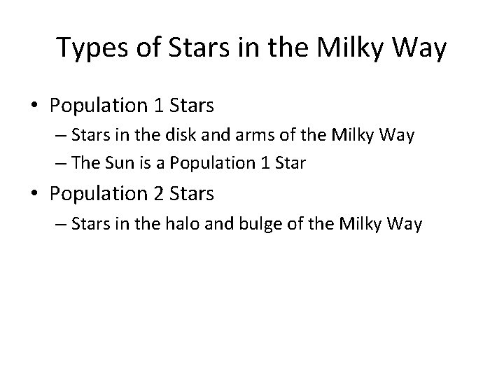 Chapter 31 Part 2 Things scientists have learned