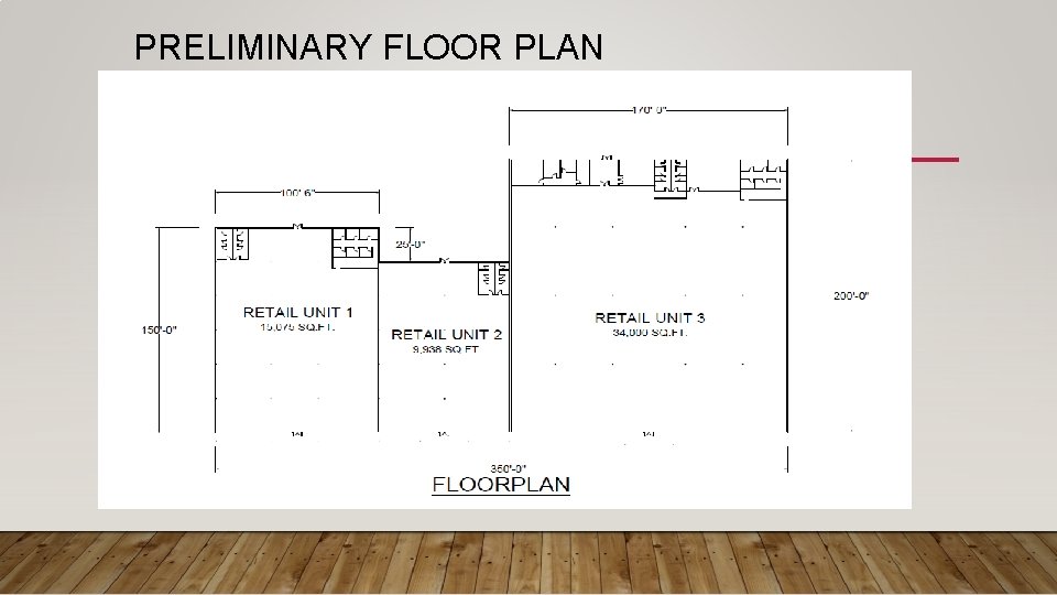 DESIGN OF A COMMERCIAL SHOPPING CENTER BY TAYLOR