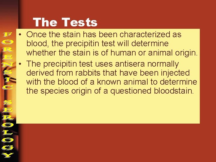 Blood Typing Practice More Blood Notes Forensic Science